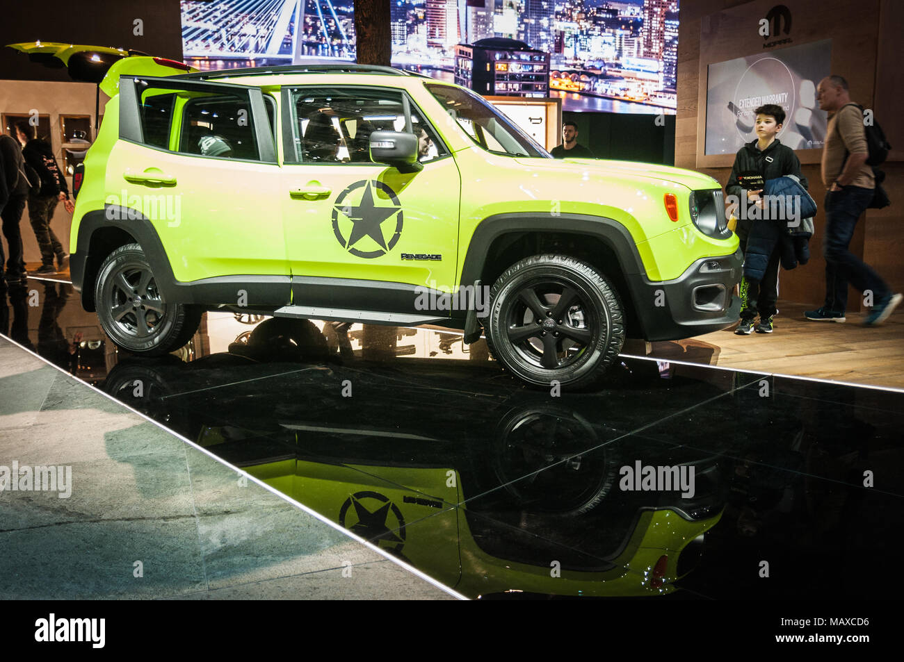 Switzerland, March 2018 - magnificent cars and hypercars on display at ...