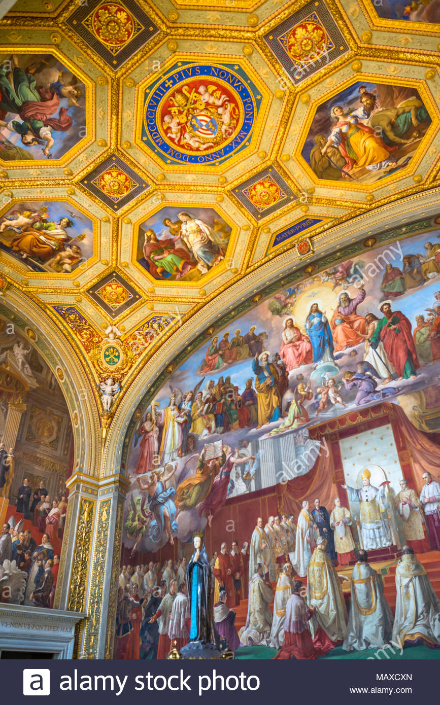 Vatican Museum Museums Room Of The Immaculate Conception High ...