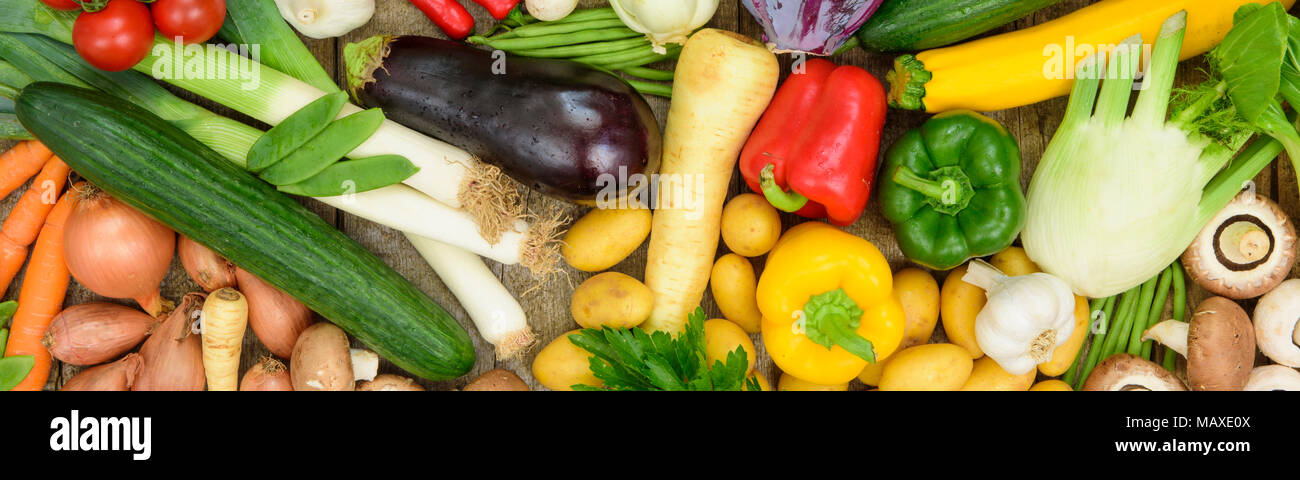 group of fesh vegetables from market Stock Photo - Alamy