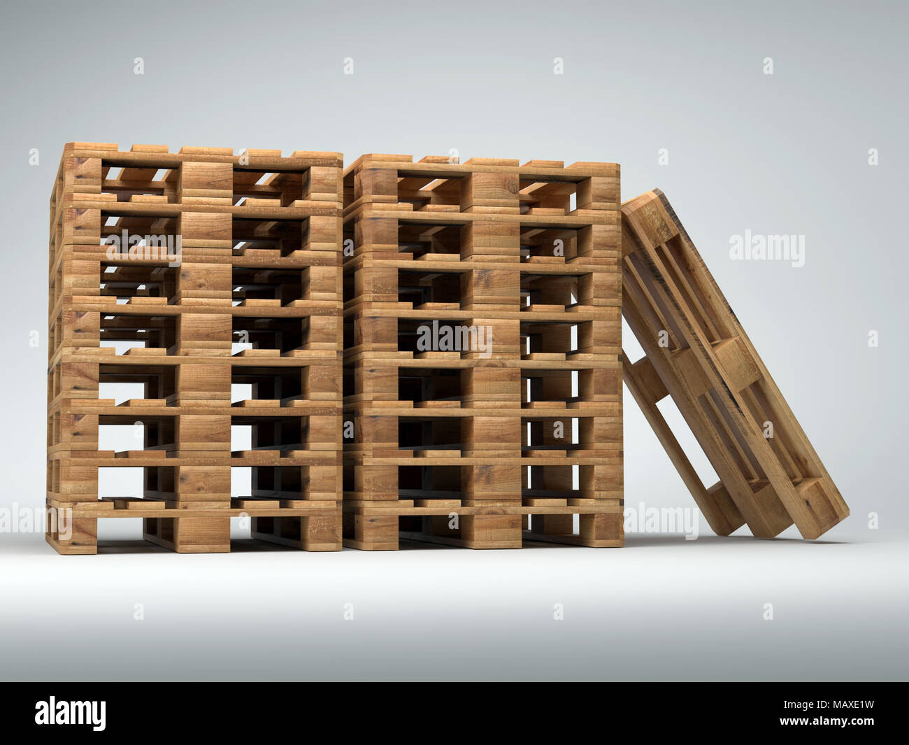 Stacking pallets hi-res stock photography and images - Alamy