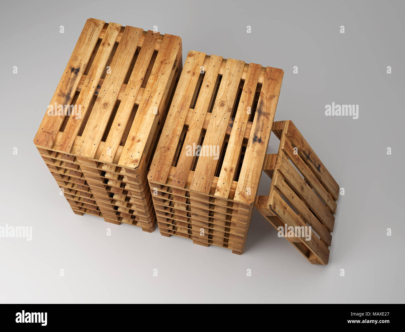 Stacking pallets hi-res stock photography and images - Alamy