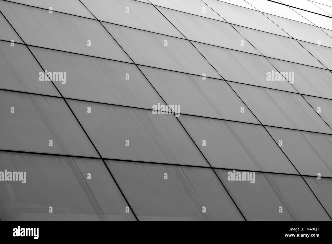 Glazed building facade Stock Photo - Alamy