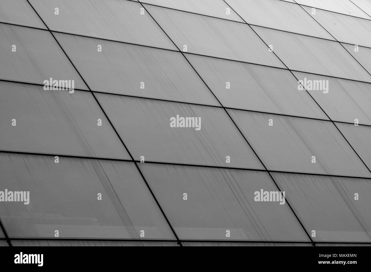 Glazed building facade Stock Photo - Alamy