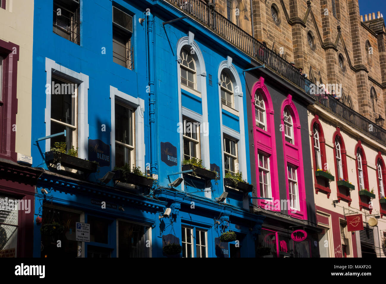 Victoria Street, Edinburgh, Scotland Stock Photo - Alamy