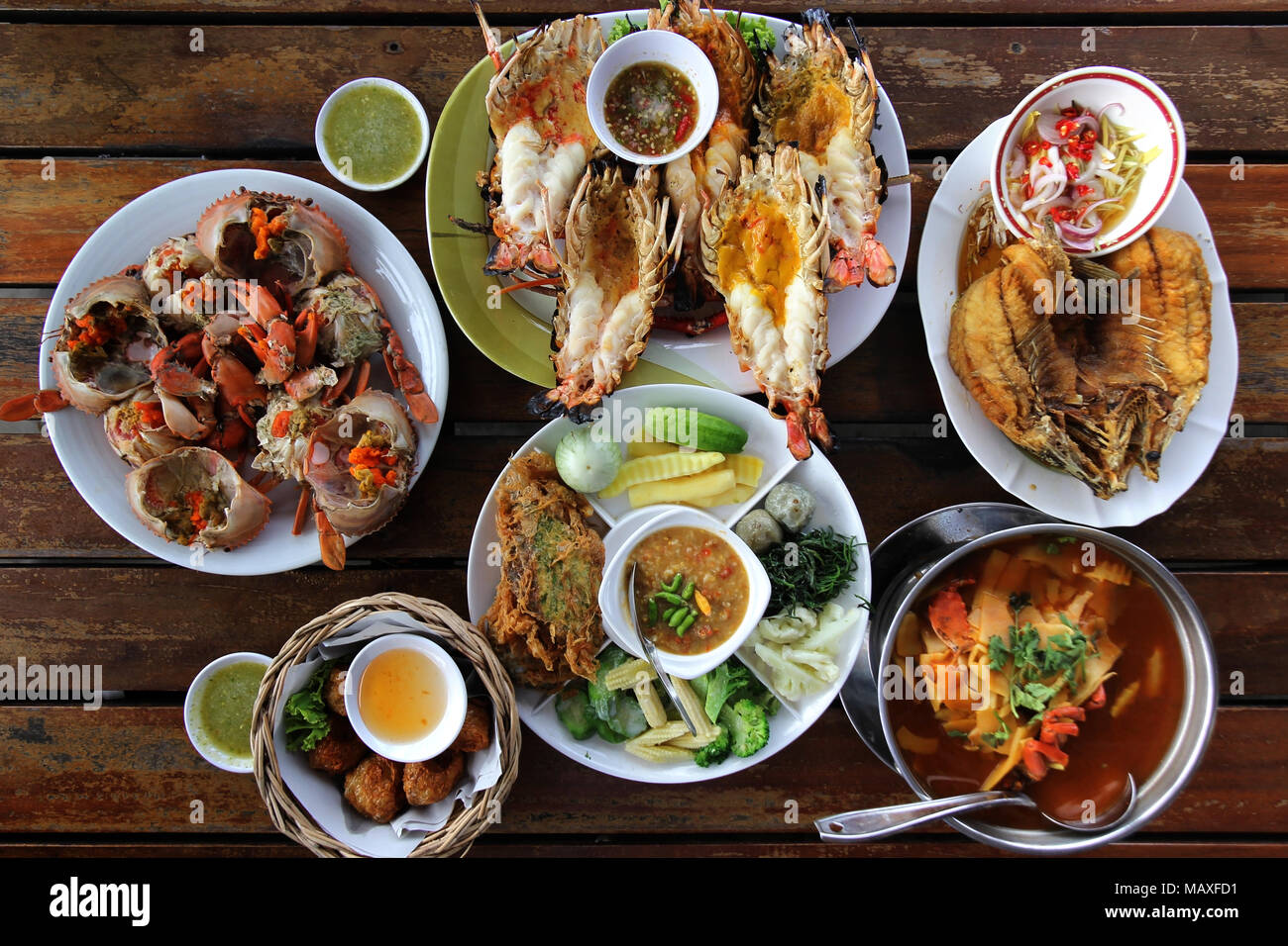 All kind of sea food hi-res stock photography and images - Alamy
