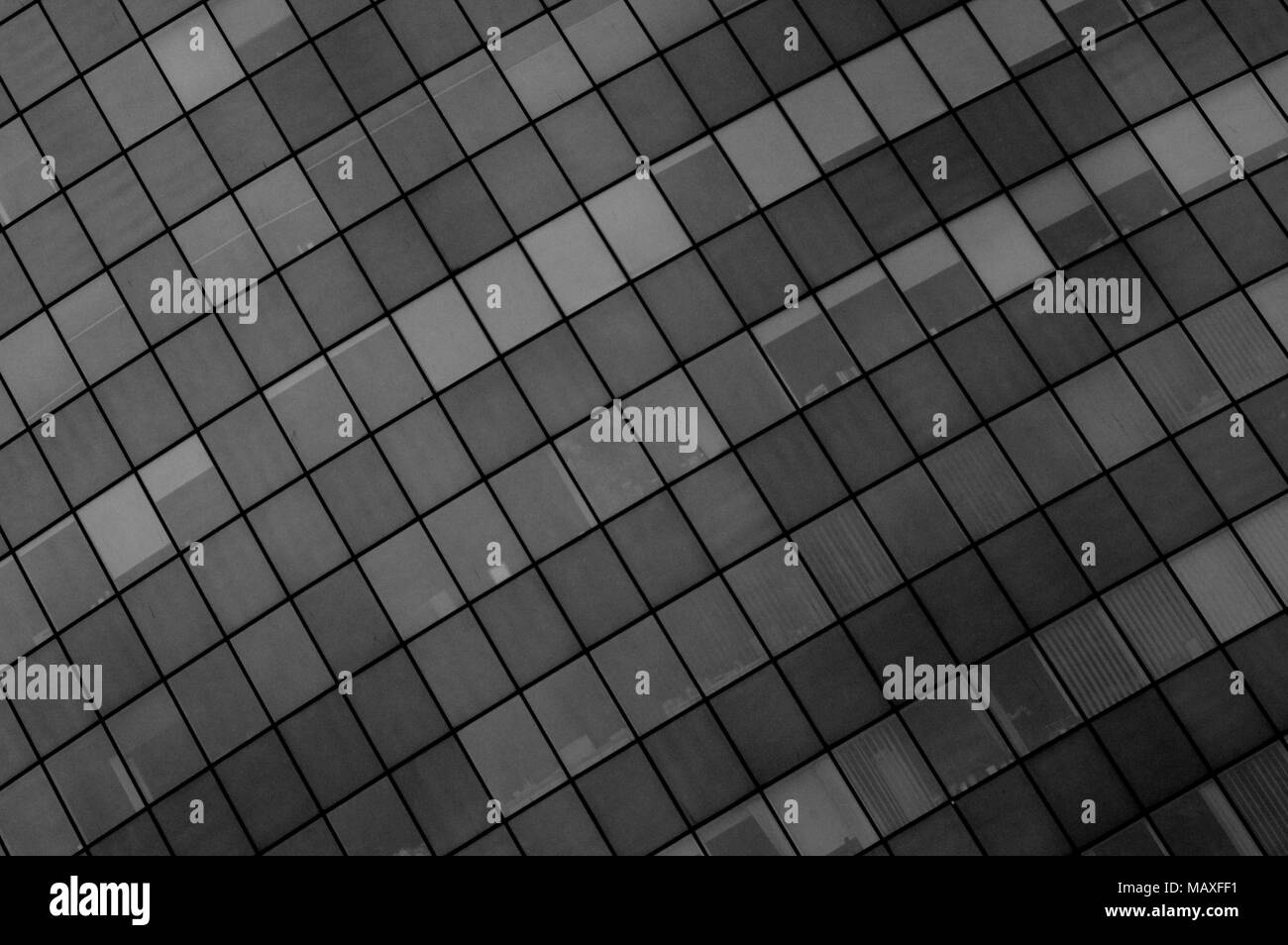 Glazed building facade Stock Photo - Alamy