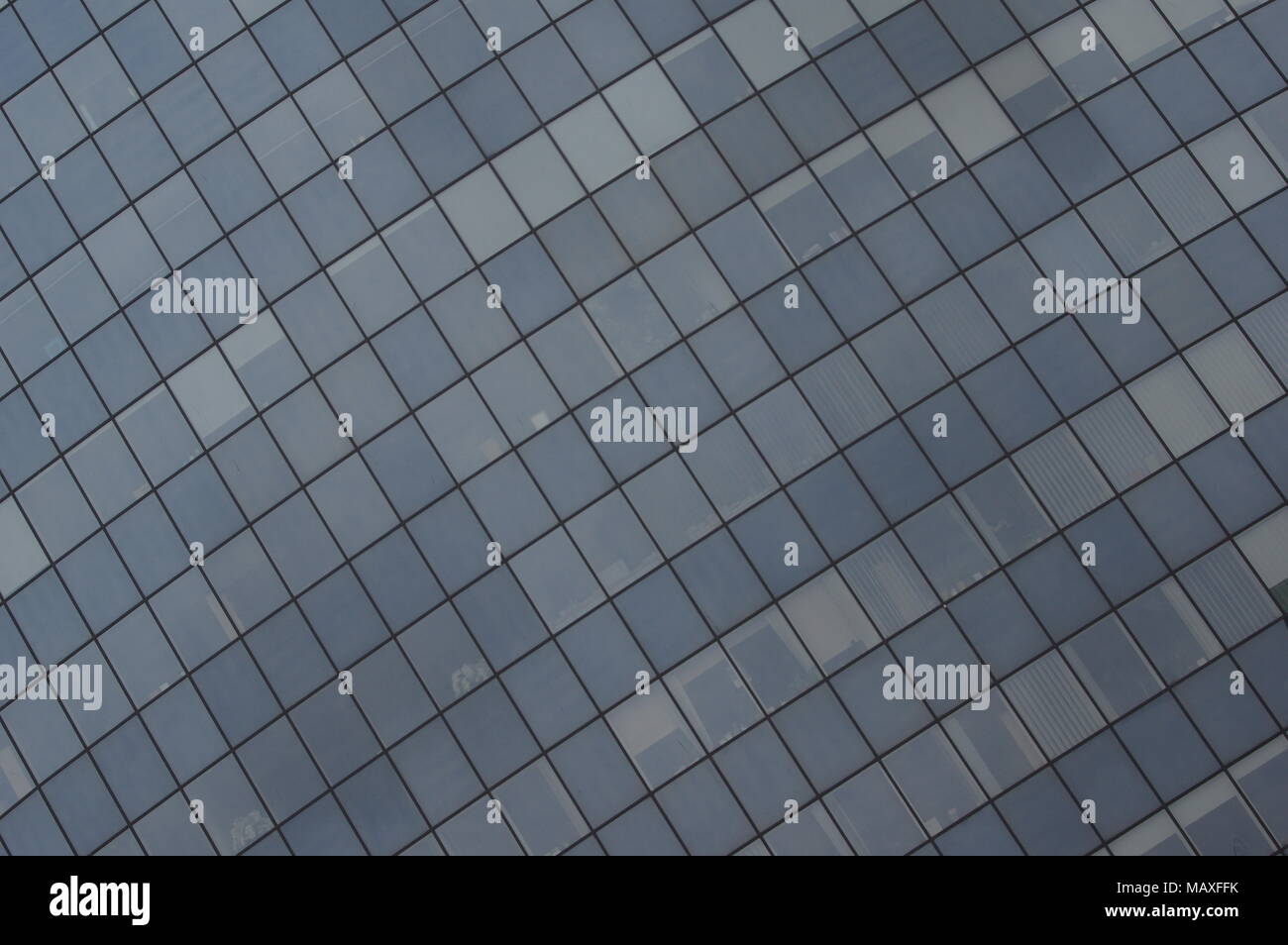 Glazed building facade Stock Photo - Alamy