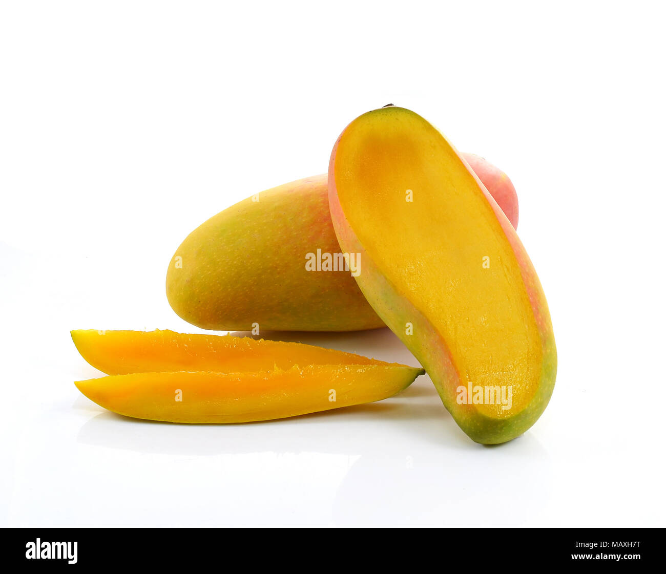mango isolated on white background Stock Photo - Alamy