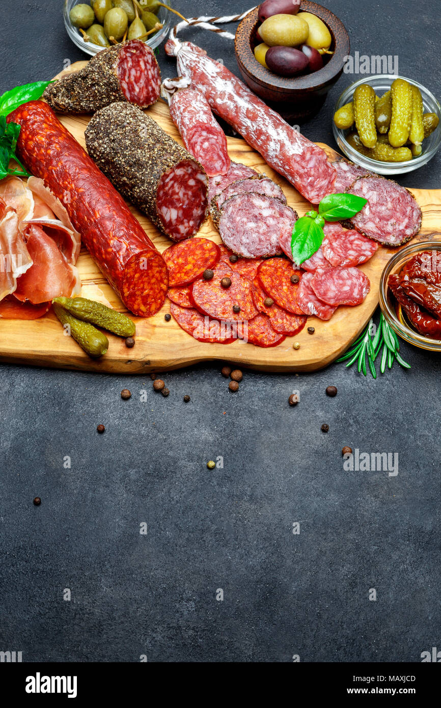 Italian Cured Meat High Resolution Stock Photography and Images - Alamy