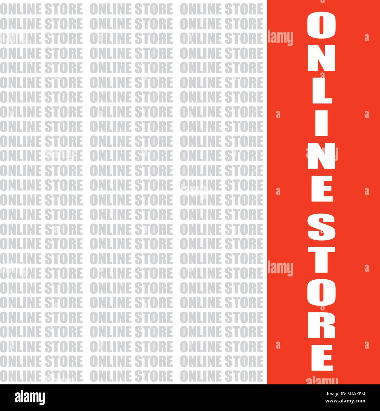 online store word cloud, vector background Stock Vector Image & Art - Alamy