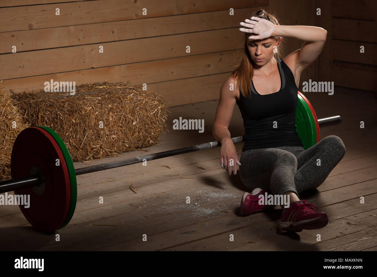 American athlete sweaty hi-res stock photography and images - Alamy