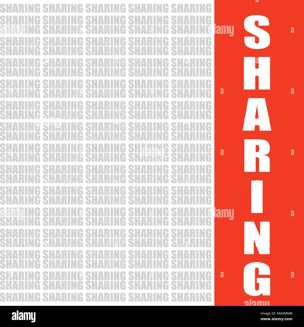 sharing word cloud vector background Stock Vector Image & Art - Alamy