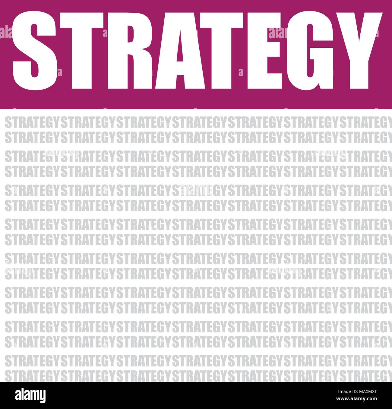 strategy word cloud, vector background Stock Vector Image & Art - Alamy