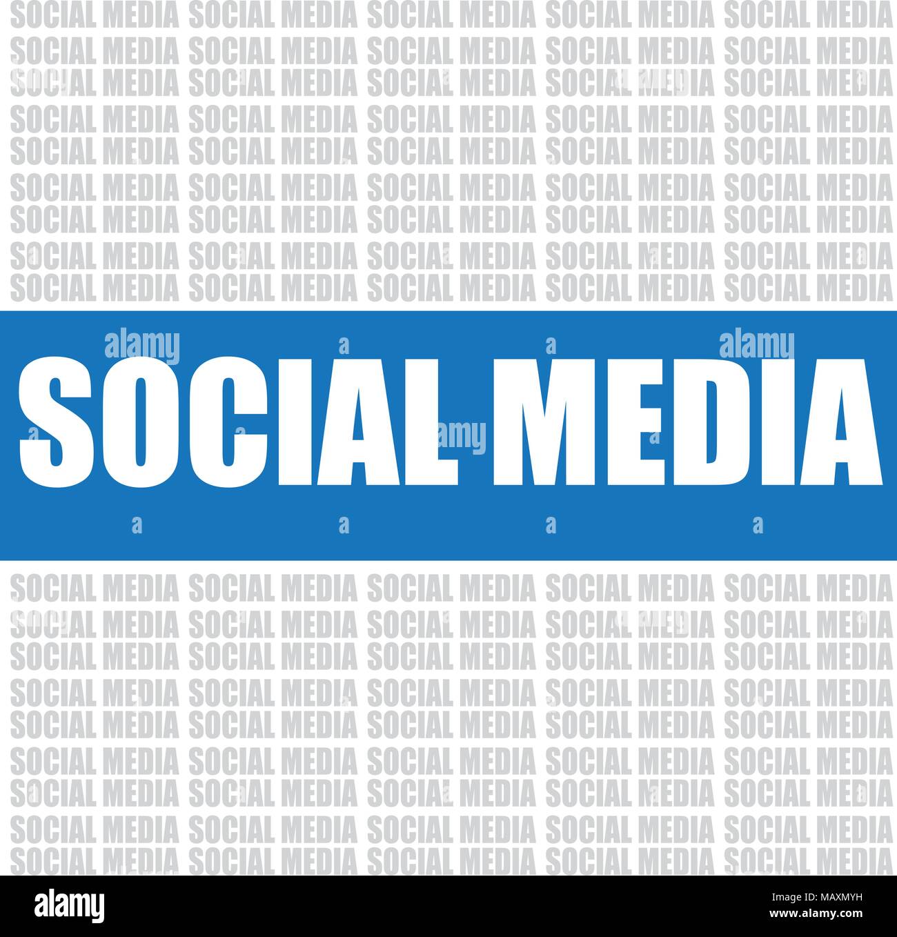 Vector social media word Stock Vector Images - Alamy