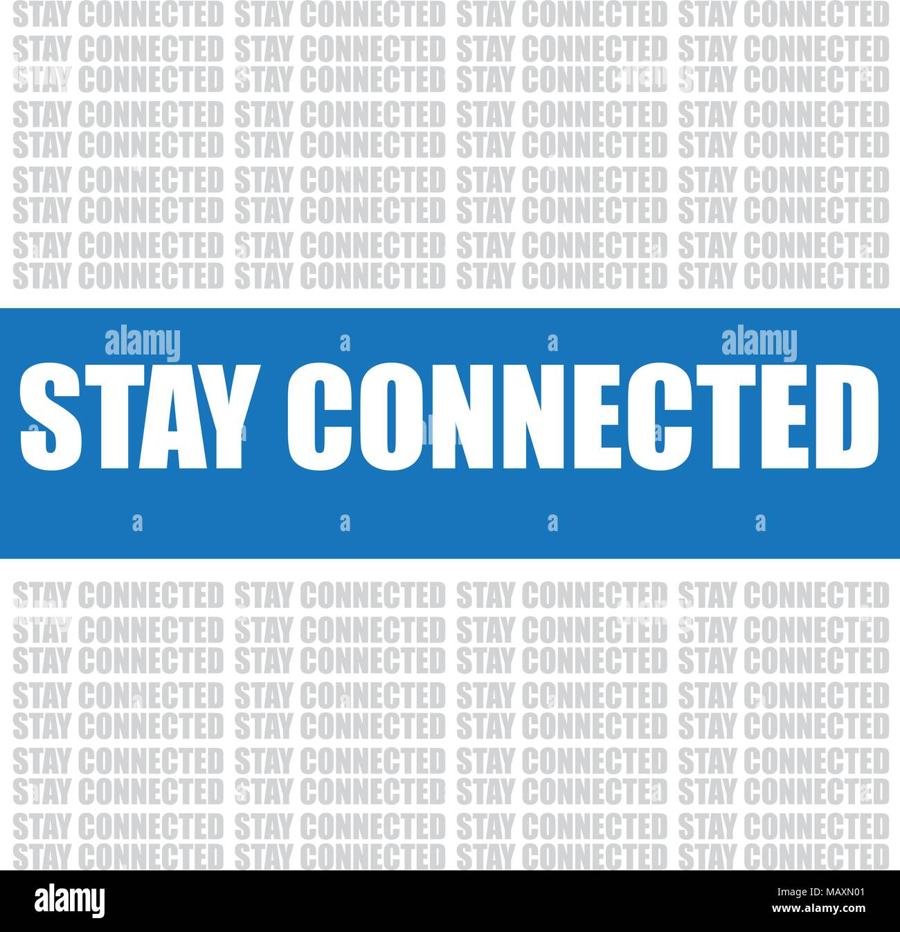 stay connected word cloud vector background Stock Vector Image & Art ...