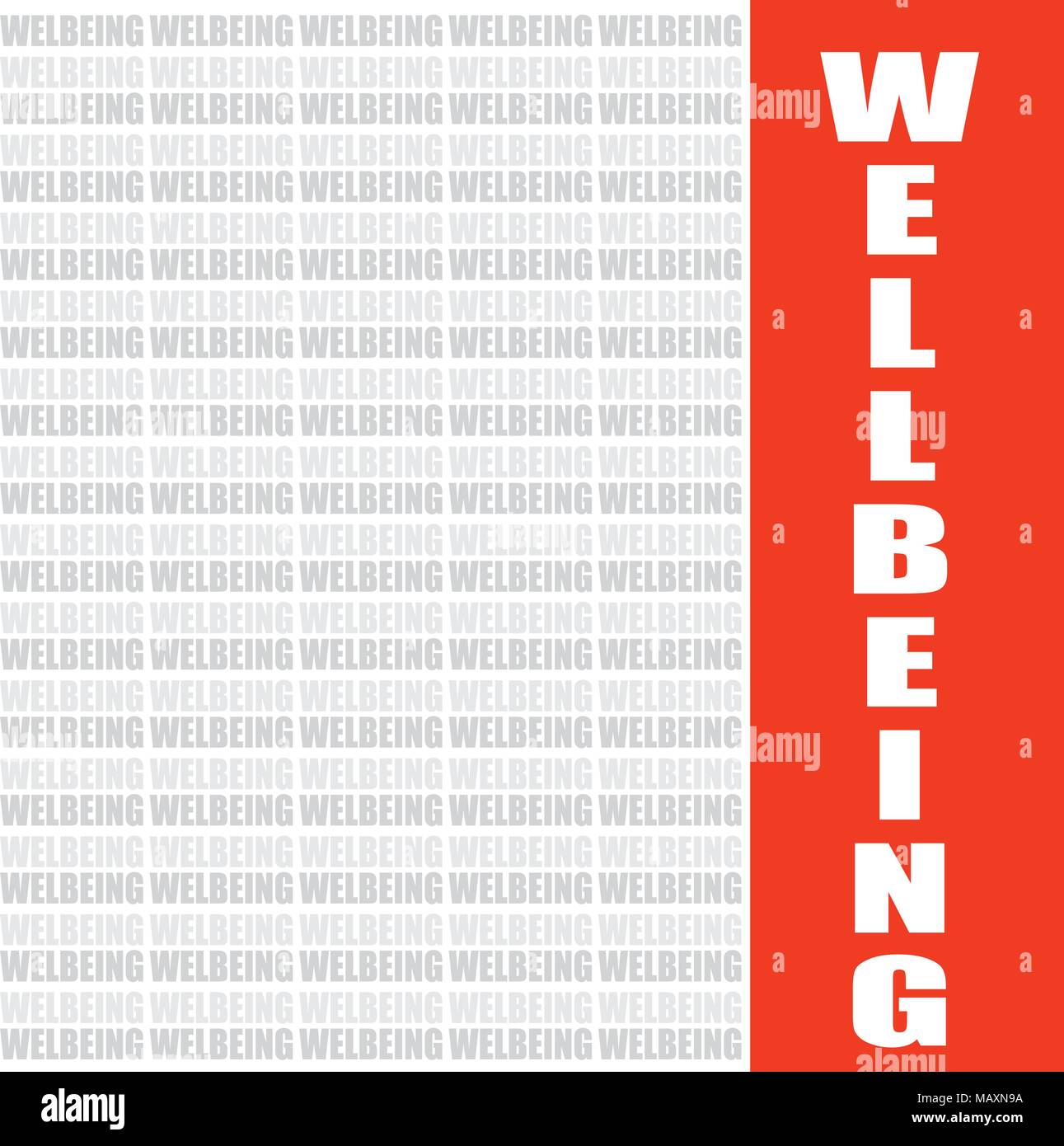 wellbeing word cloud, vector background Stock Vector Image & Art - Alamy