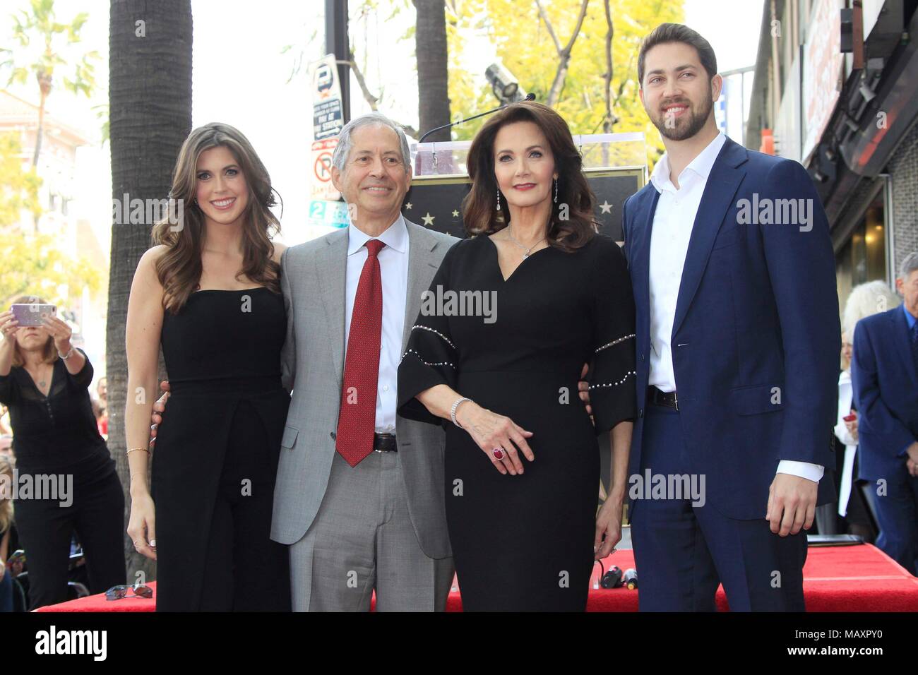 Los Angeles, CA, USA. 3rd Apr, 2018. Jessica Altman, Robert A Altman ...