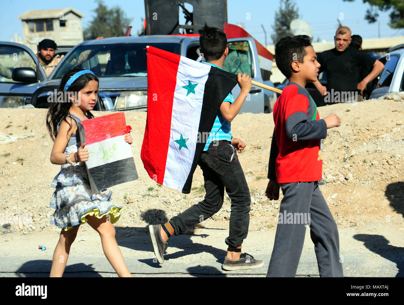 Syrian rebel flag hi-res stock photography and images - Alamy