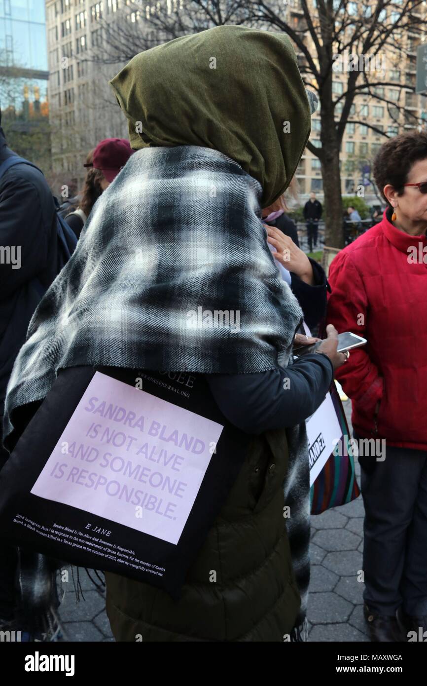 New York City, New York, USA. 4th Apr, 2018. Justice League of New York ...