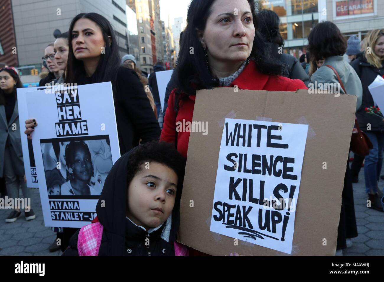 New York City, New York, USA. 4th Apr, 2018. Justice League of New York ...