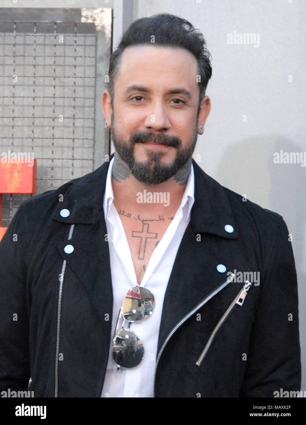 LOS ANGELES, CA - APRIL 04: Singer/songwriter AJ McLean attends the ...