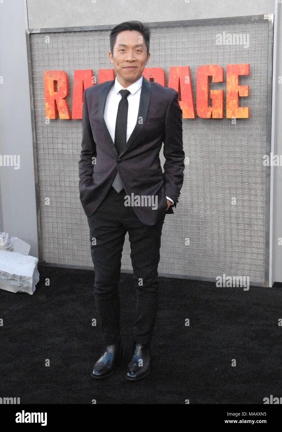 LOS ANGELES, CA - APRIL 04: Actor David An attends the premiere of ...