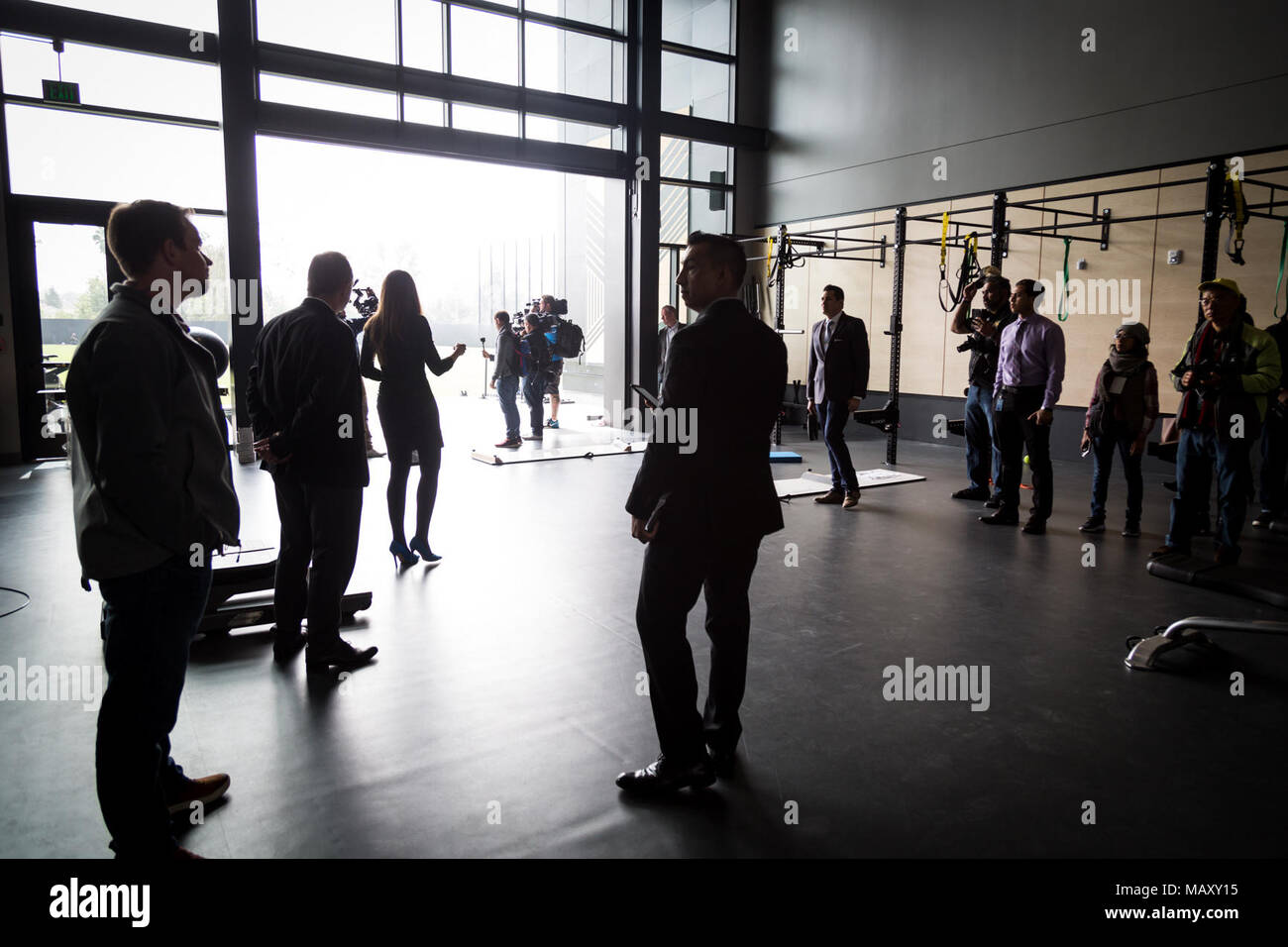 Los Angeles, United States. 04th Apr, 2018. General overall view of the ...