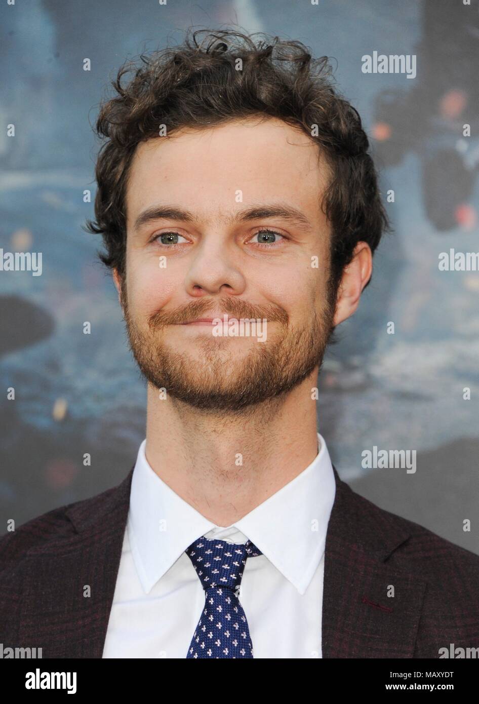 Los Angeles, CA, USA. 4th Apr, 2018. Jack Quaid at arrivals for RAMPAGE ...
