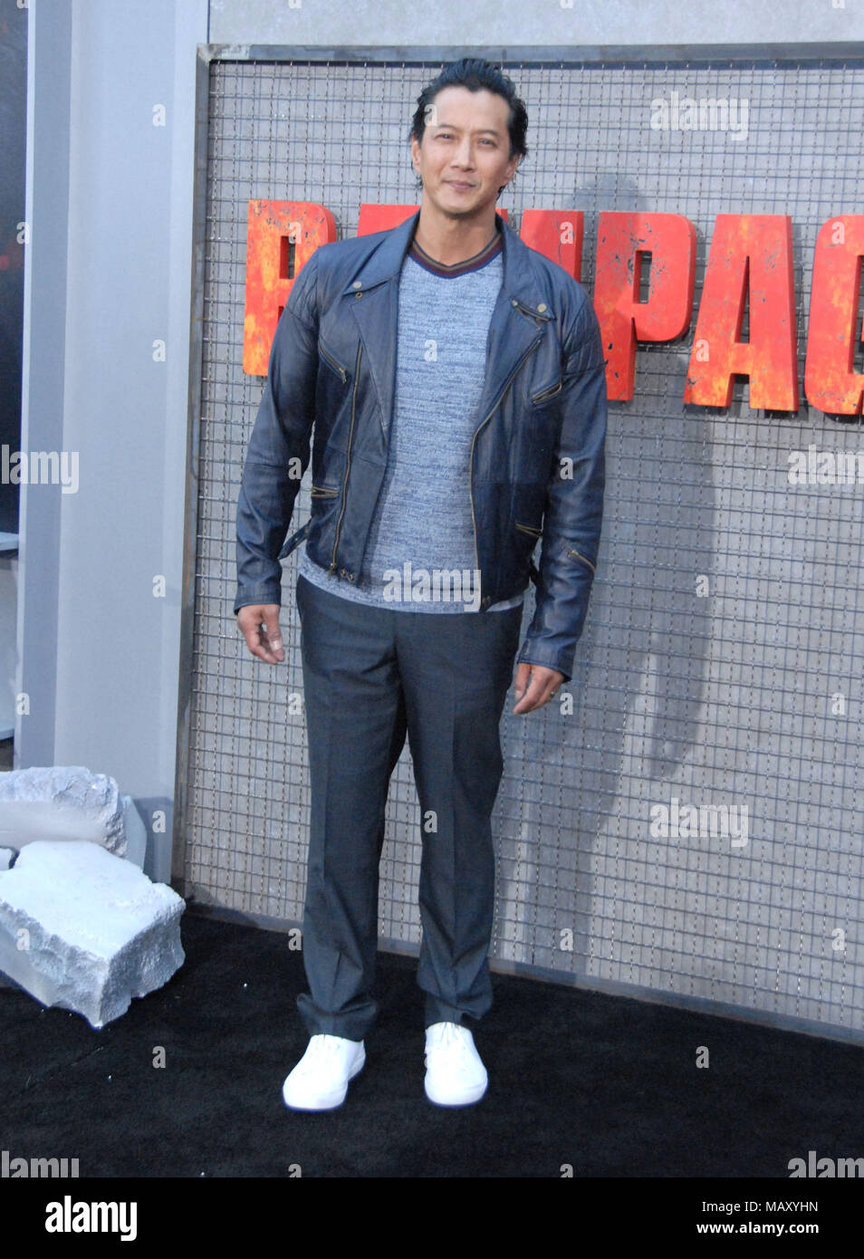 LOS ANGELES, CA - APRIL 04: Actor Will Yun Lee attends the premiere of ...