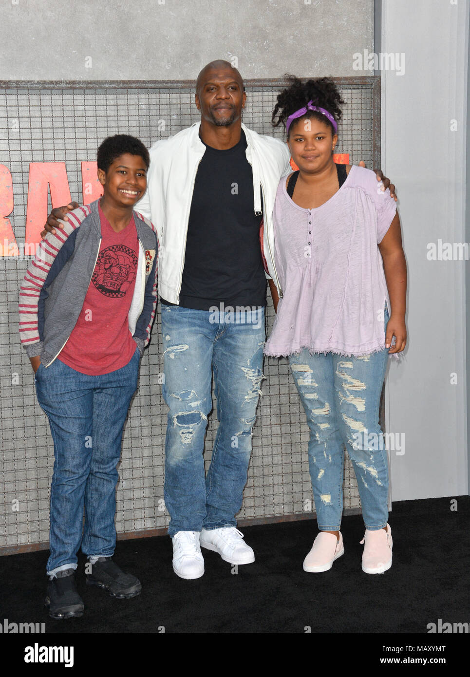 Terry crews and wynfrey crews hi-res stock photography and images - Alamy