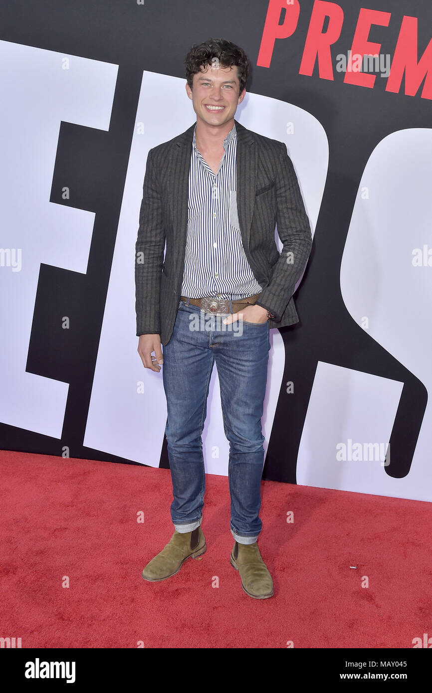 Los Angeles, California. 3rd Apr, 2018. Graham Phillips attending the ...