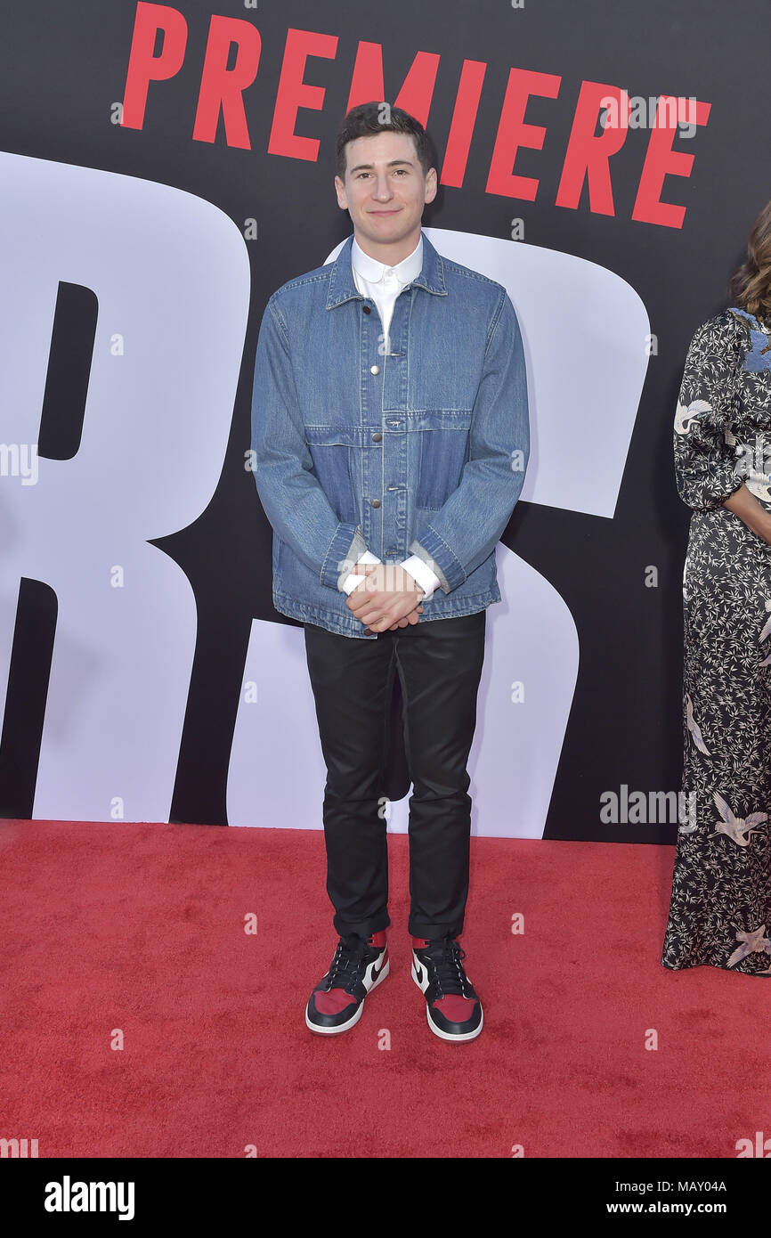 Los Angeles, California. 3rd Apr, 2018. Sam Lerner attending the ...