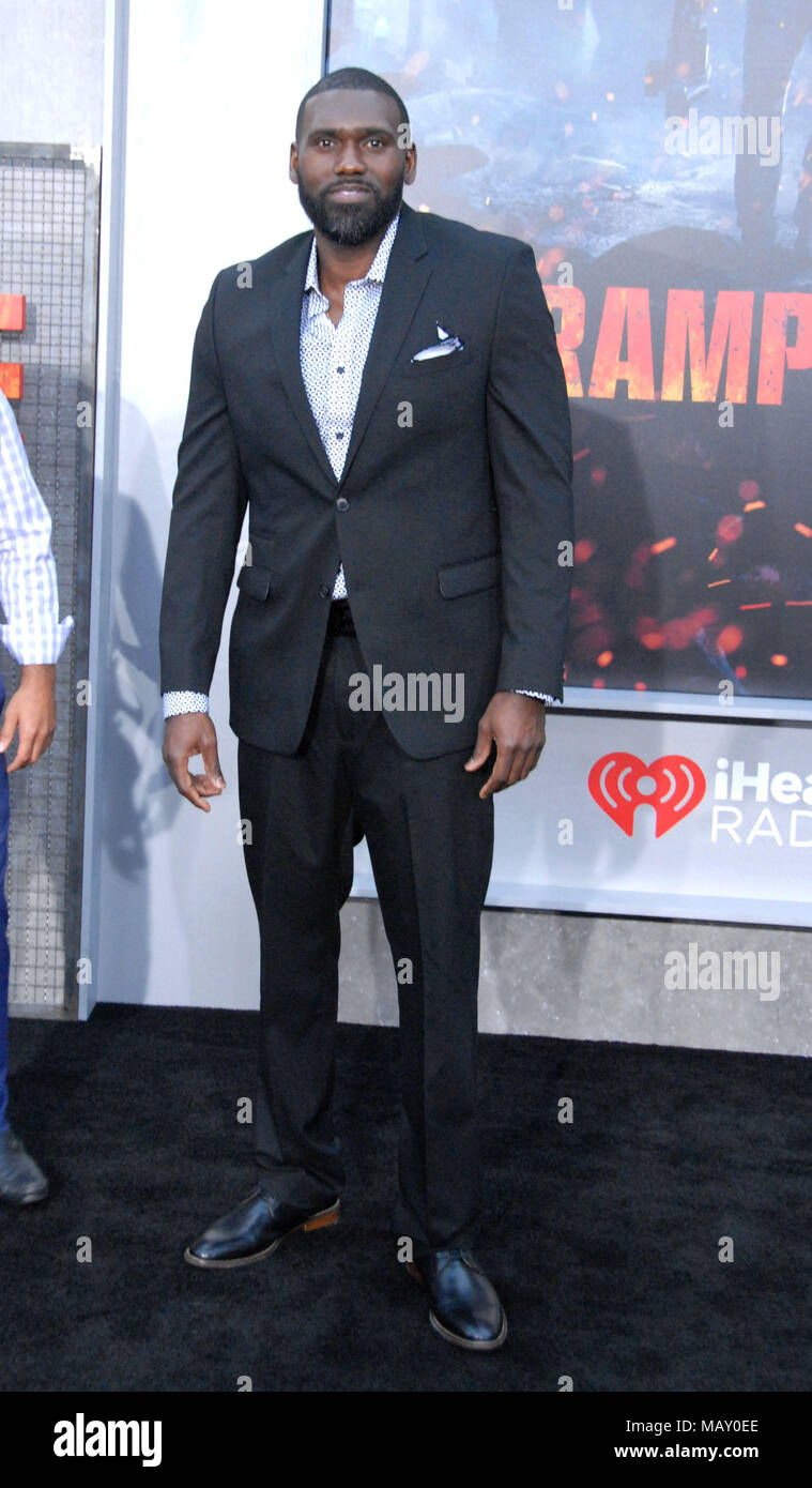 LOS ANGELES, CA - APRIL 04: Actor Bruce Blackshear attends the premiere ...