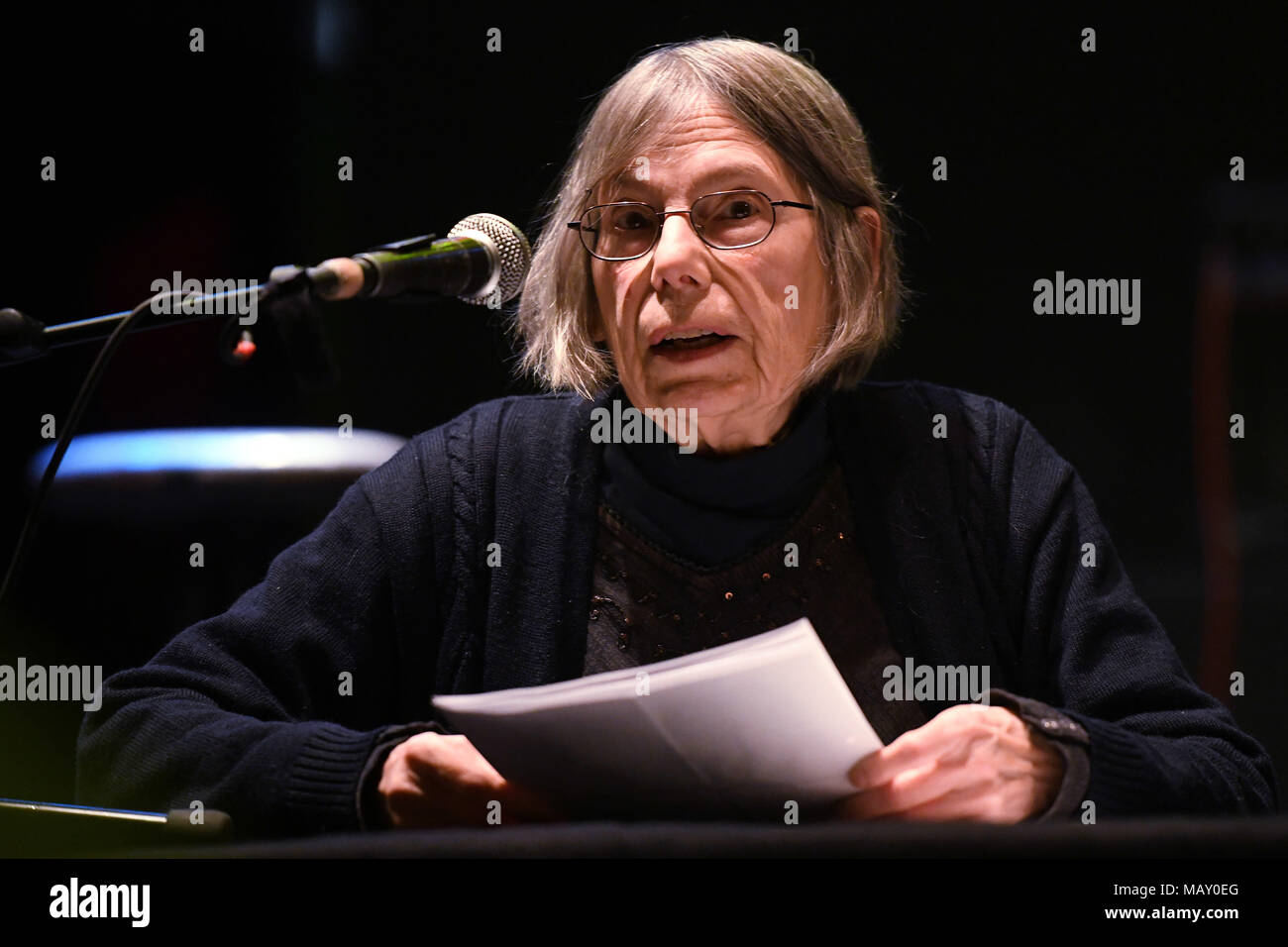 Berlin, Germany. 14th Jan, 2018. 14.01.2018, Berlin: Gretchen Dutschke ...