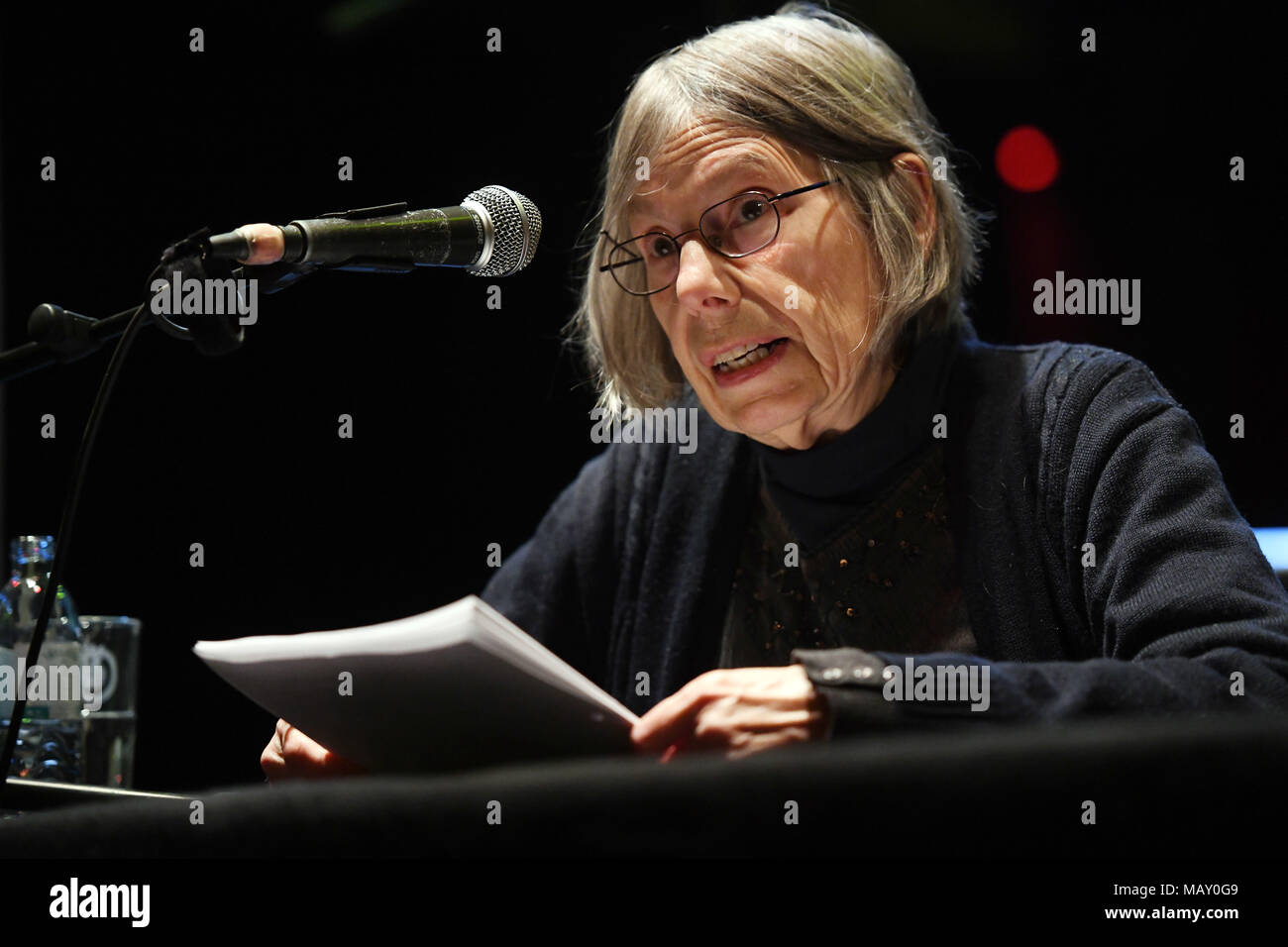 Berlin, Germany. 14th Jan, 2018. 14.01.2018, Berlin: Gretchen Dutschke ...