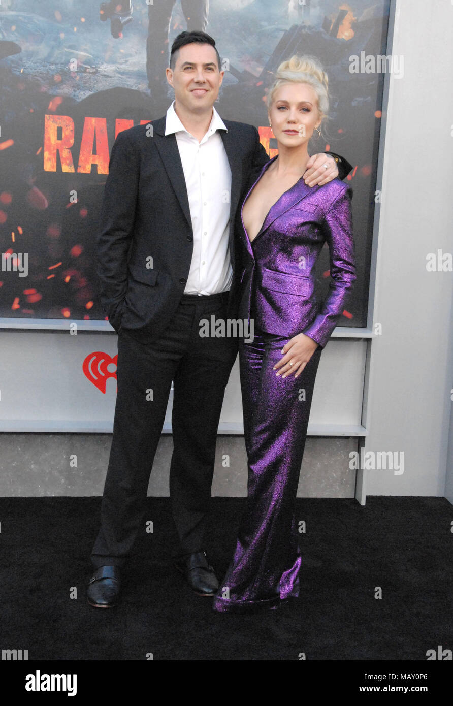 LOS ANGELES, CA - APRIL 04: Producer Brad Peyton attends the premiere ...