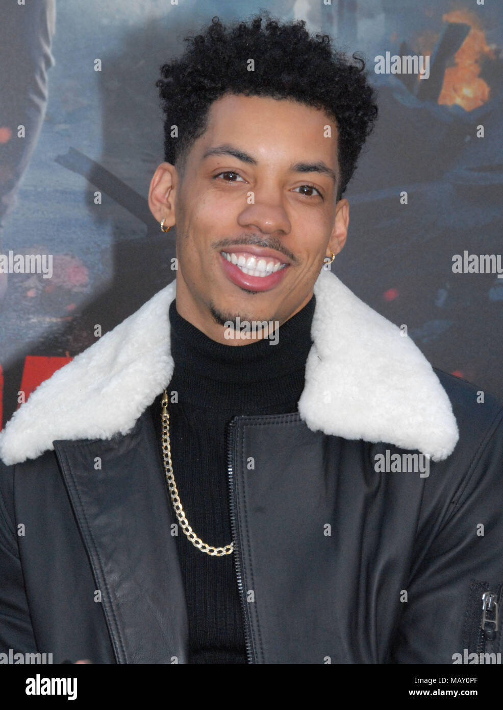 LOS ANGELES, CA - APRIL 04: Actor Melvin Gregg attends the premiere of ...
