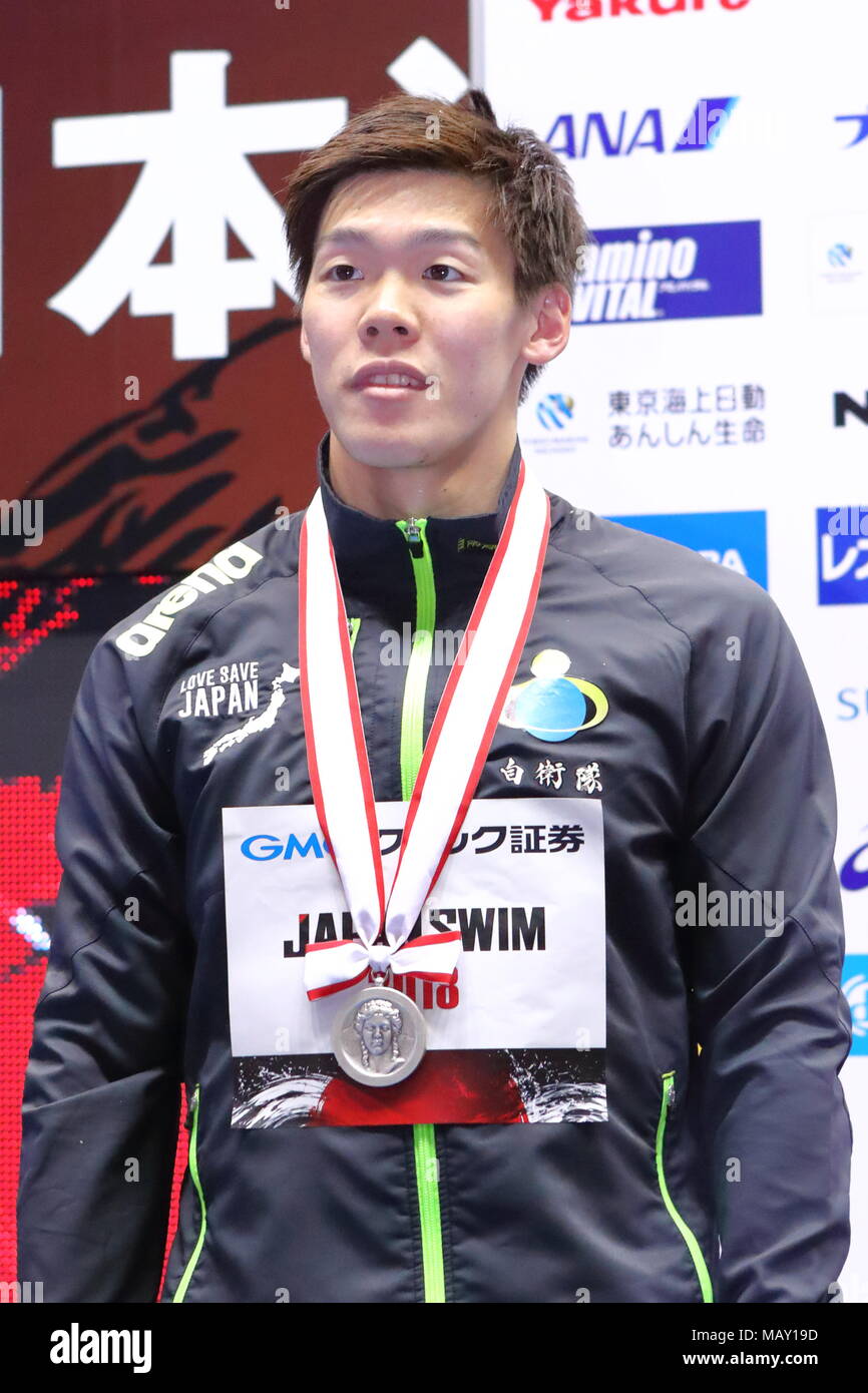 Hayato Watanabe, APRIL 4, 2018 - Swimming : JAPAN SWIM 2018 Men's 100m ...