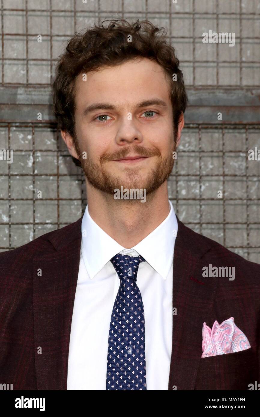 Los Angeles, CA, USA. 4th Apr, 2018. Jack Quaid at arrivals for RAMPAGE ...