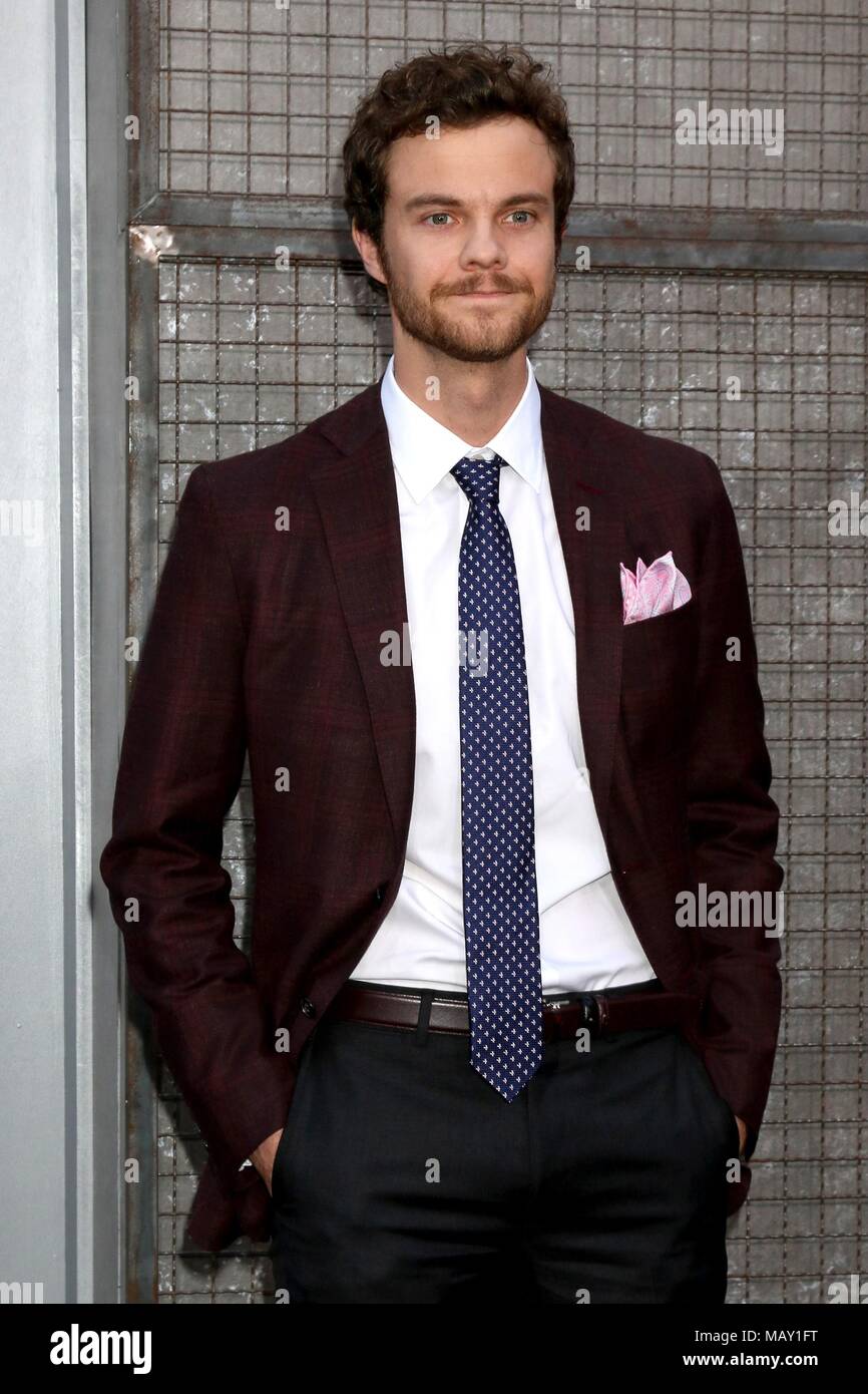 Los Angeles, CA, USA. 4th Apr, 2018. Jack Quaid at arrivals for RAMPAGE ...