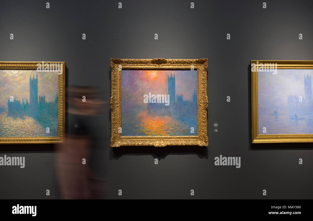 Exhibition monet hi-res stock photography and images - Alamy