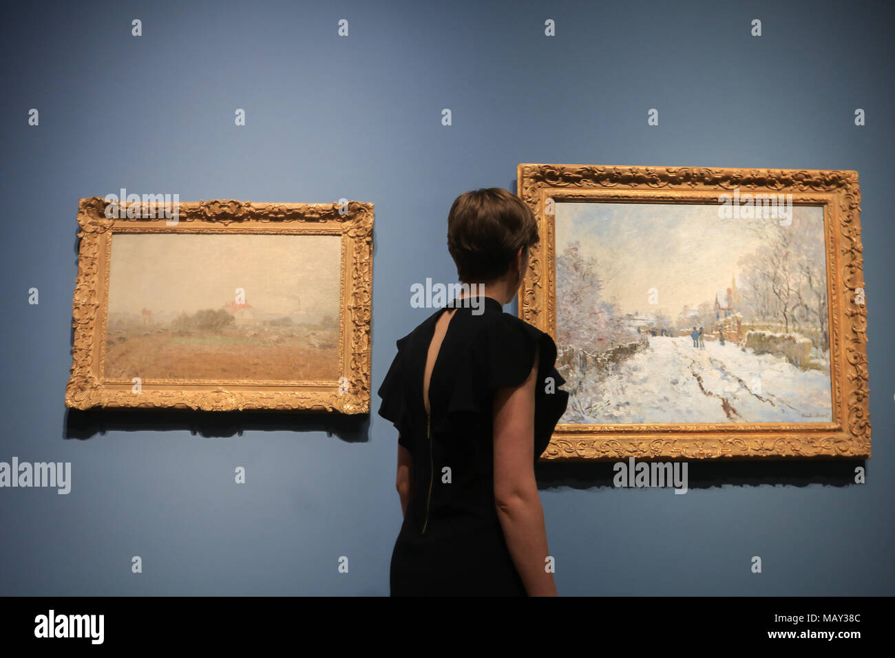London UK. 5th April 2018. The First Monet exhibition in 20 years is ...