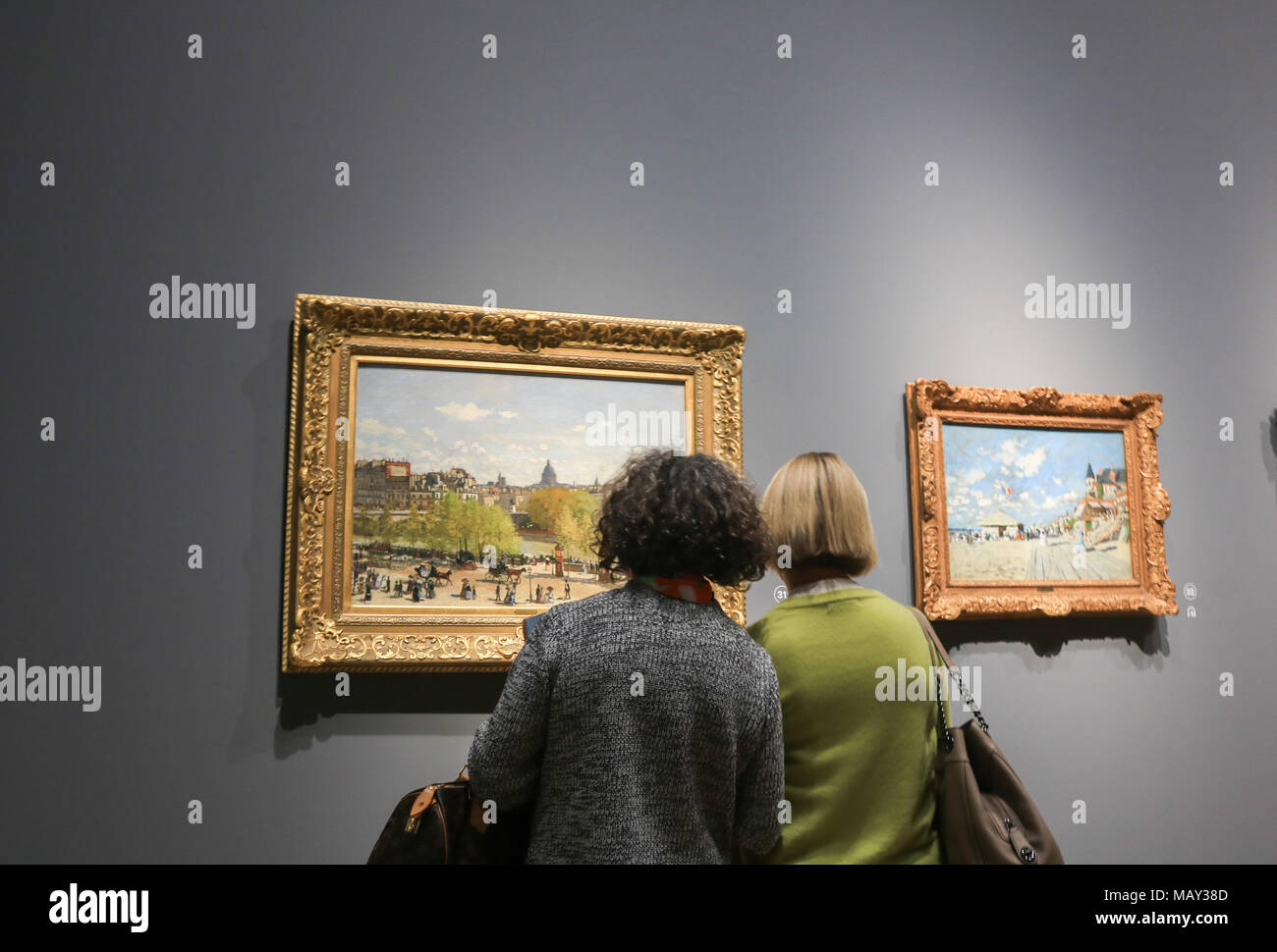 Monet paintings hi-res stock photography and images - Alamy
