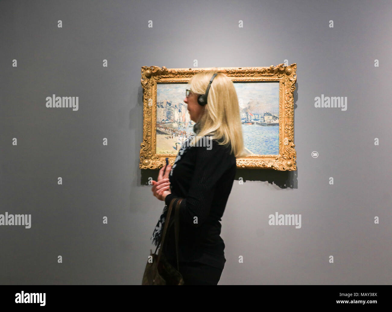 London UK. 5th April 2018. The First Monet exhibition in 20 years is ...