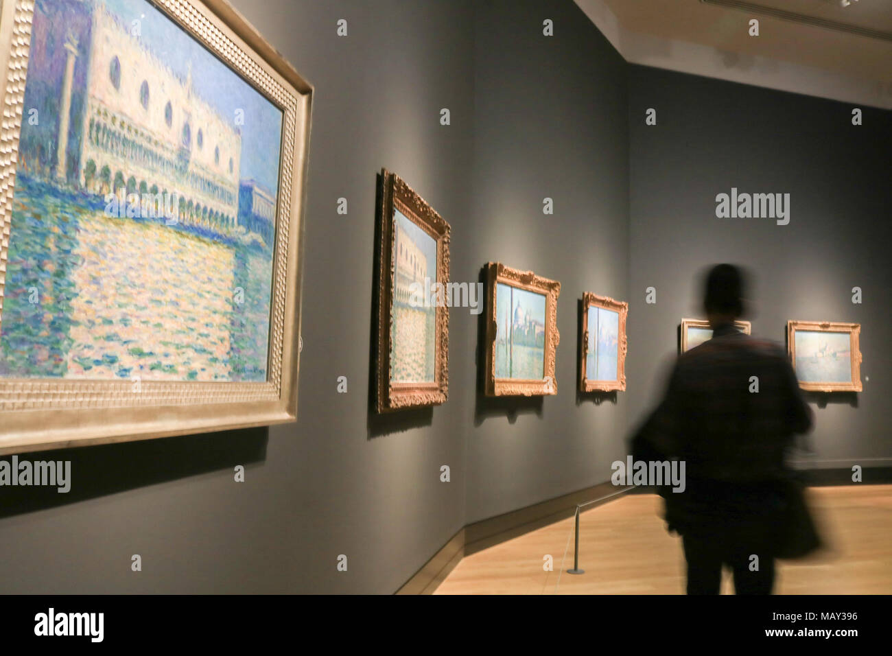 Impressionist exhibition hi-res stock photography and images - Alamy