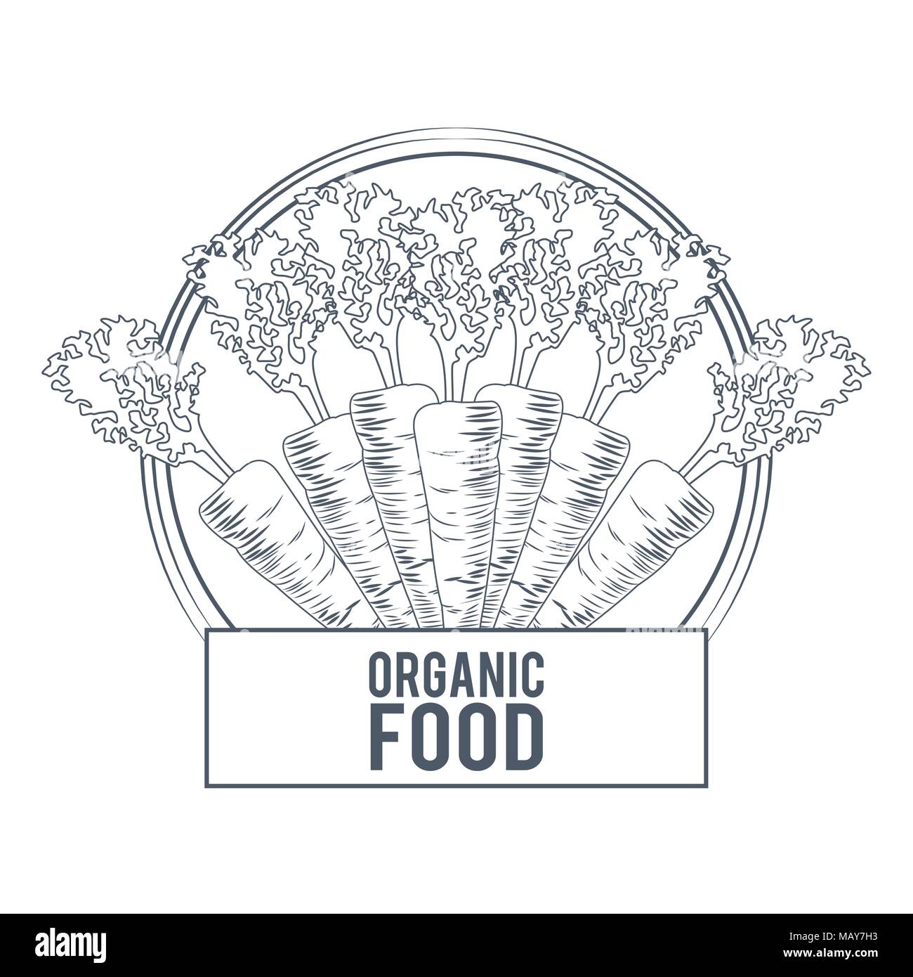 Organic healthy food Stock Vector Image & Art - Alamy