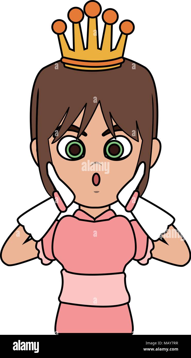Princess Videogame character cartoon Stock Vector Image & Art - Alamy