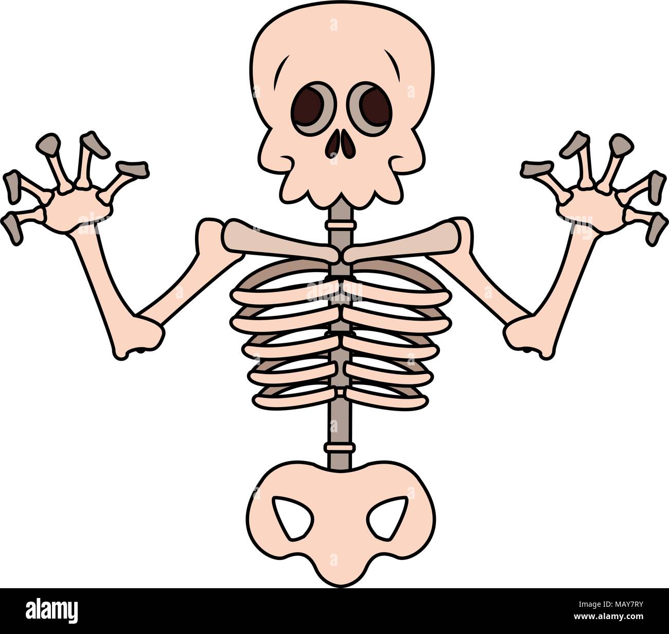 Evil skull Videogame character cartoon Stock Vector Image & Art - Alamy