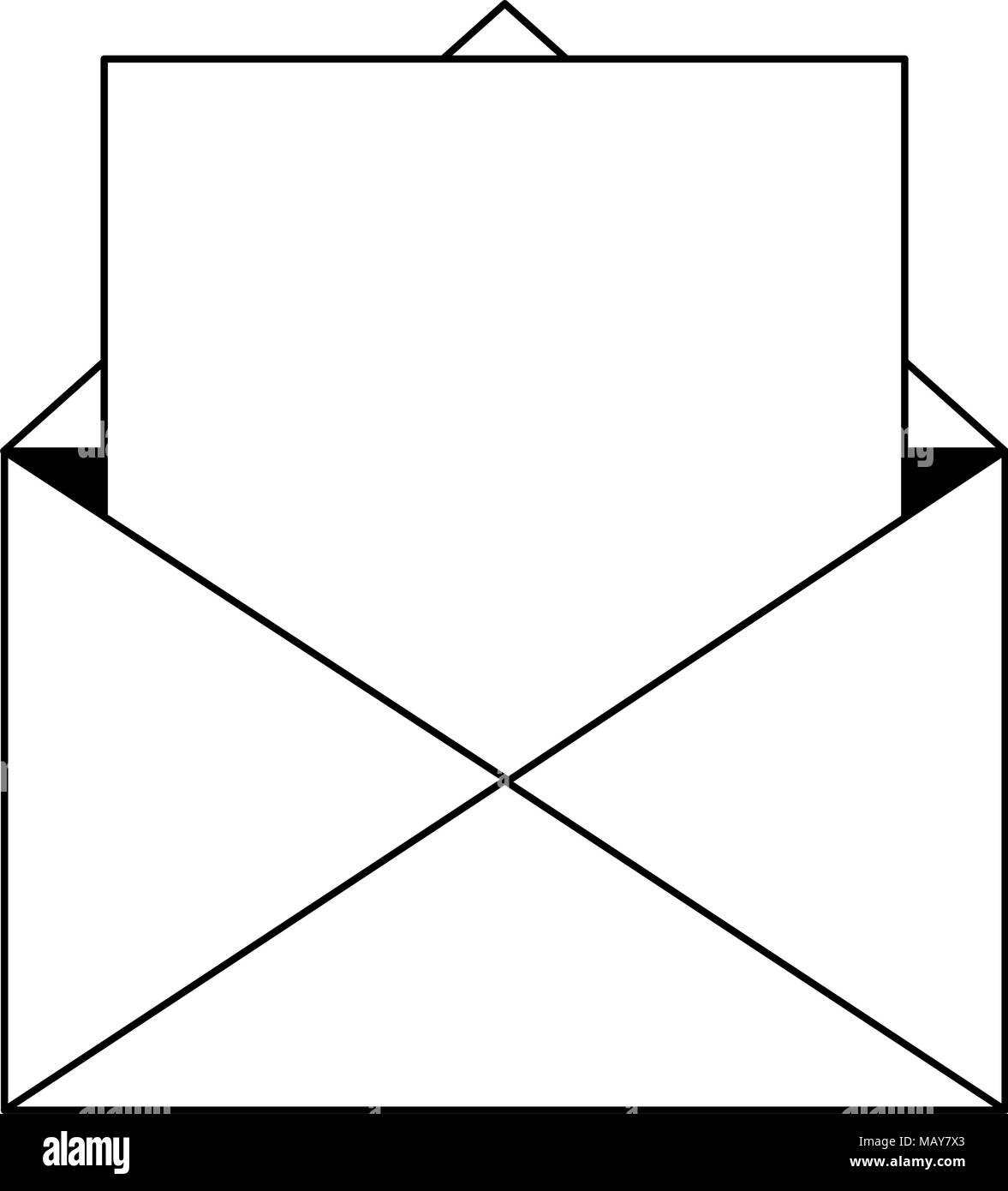 Email envelope symbol Stock Vector Image & Art - Alamy