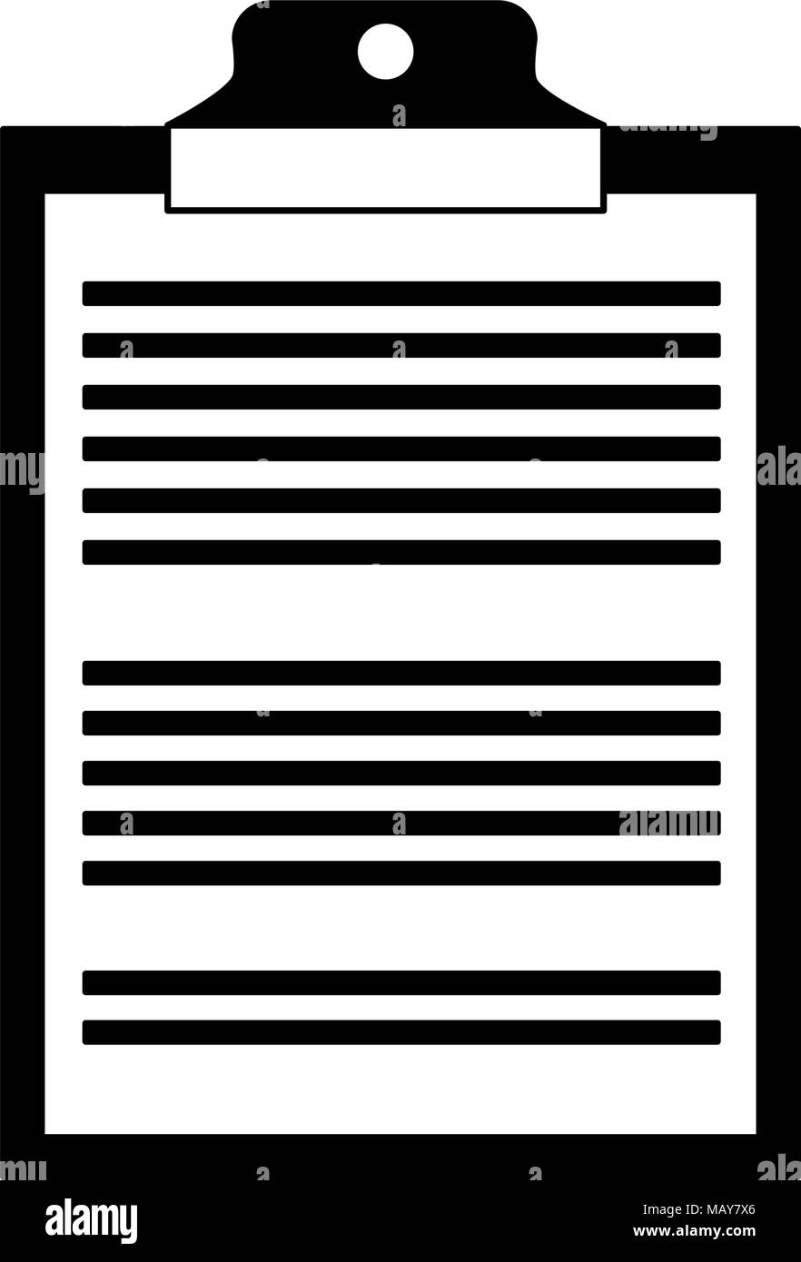 Checklist on board Stock Vector Image & Art - Alamy